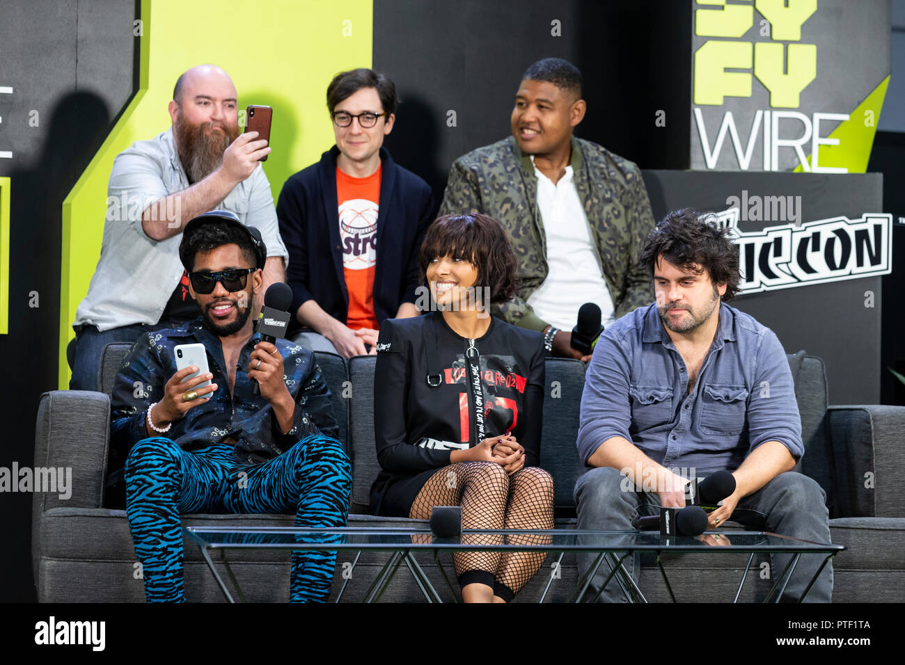 New York, NY - October 5, 2018: Rise of the Teenage Mutant Ninja ...