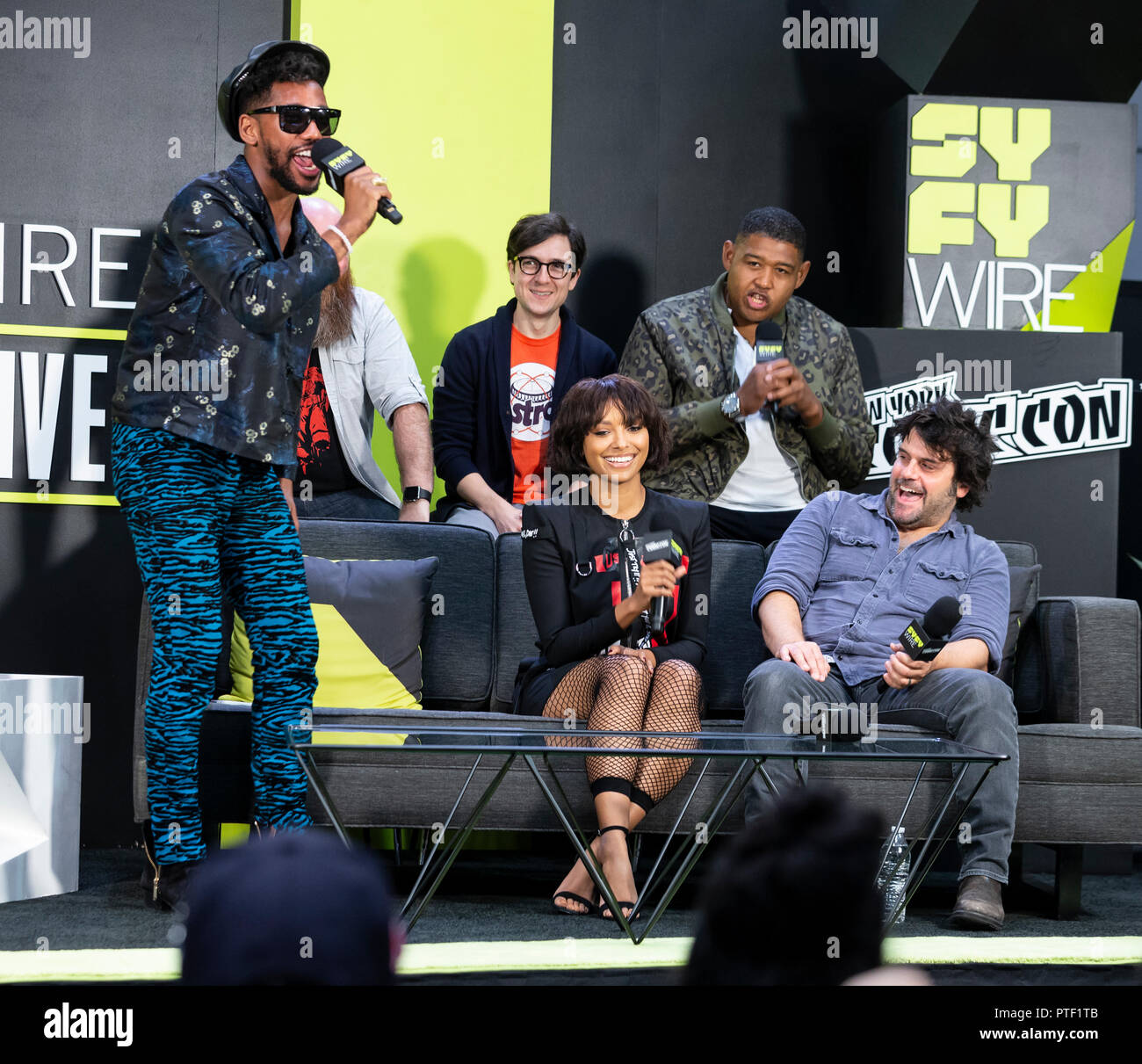 New York, NY - October 5, 2018: Rise of the Teenage Mutant Ninja ...