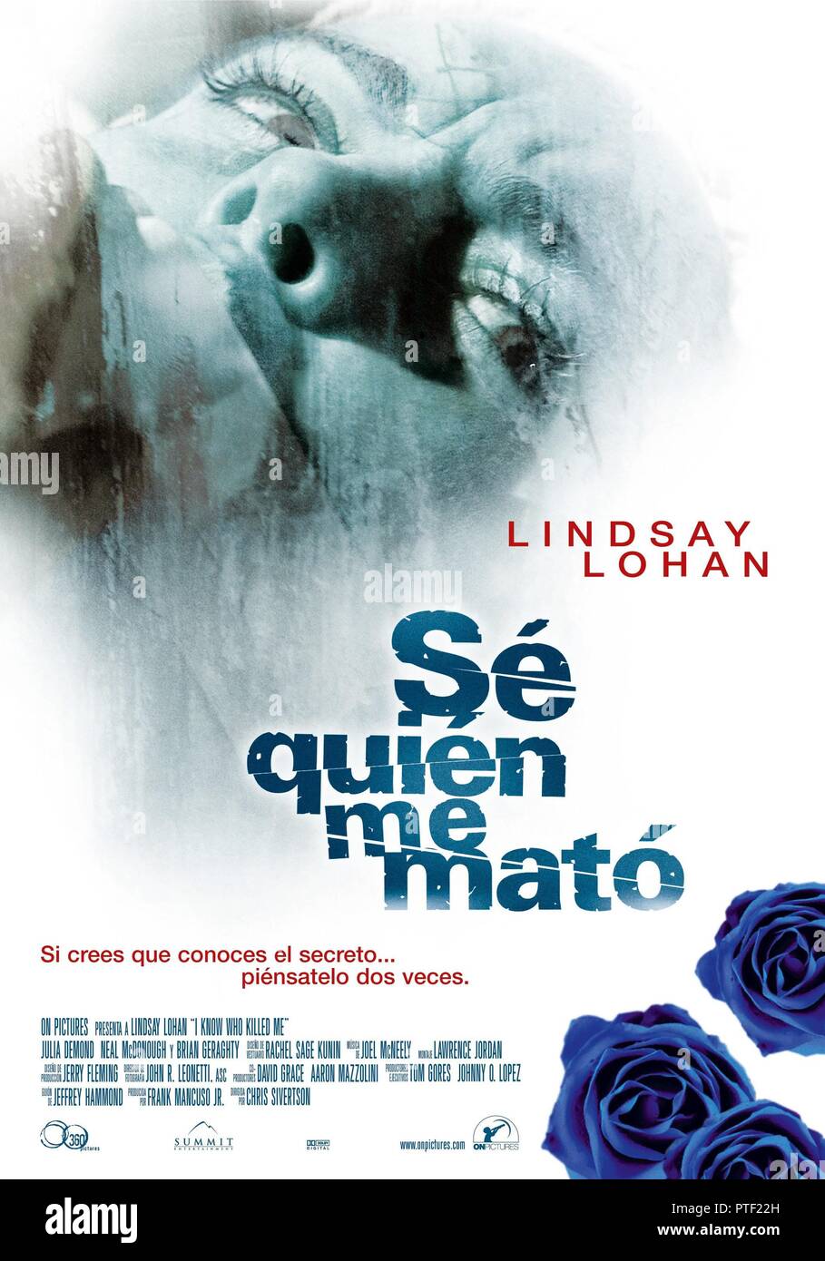 Original film title: I KNOW WHO KILLED ME. English title: I KNOW WHO ...