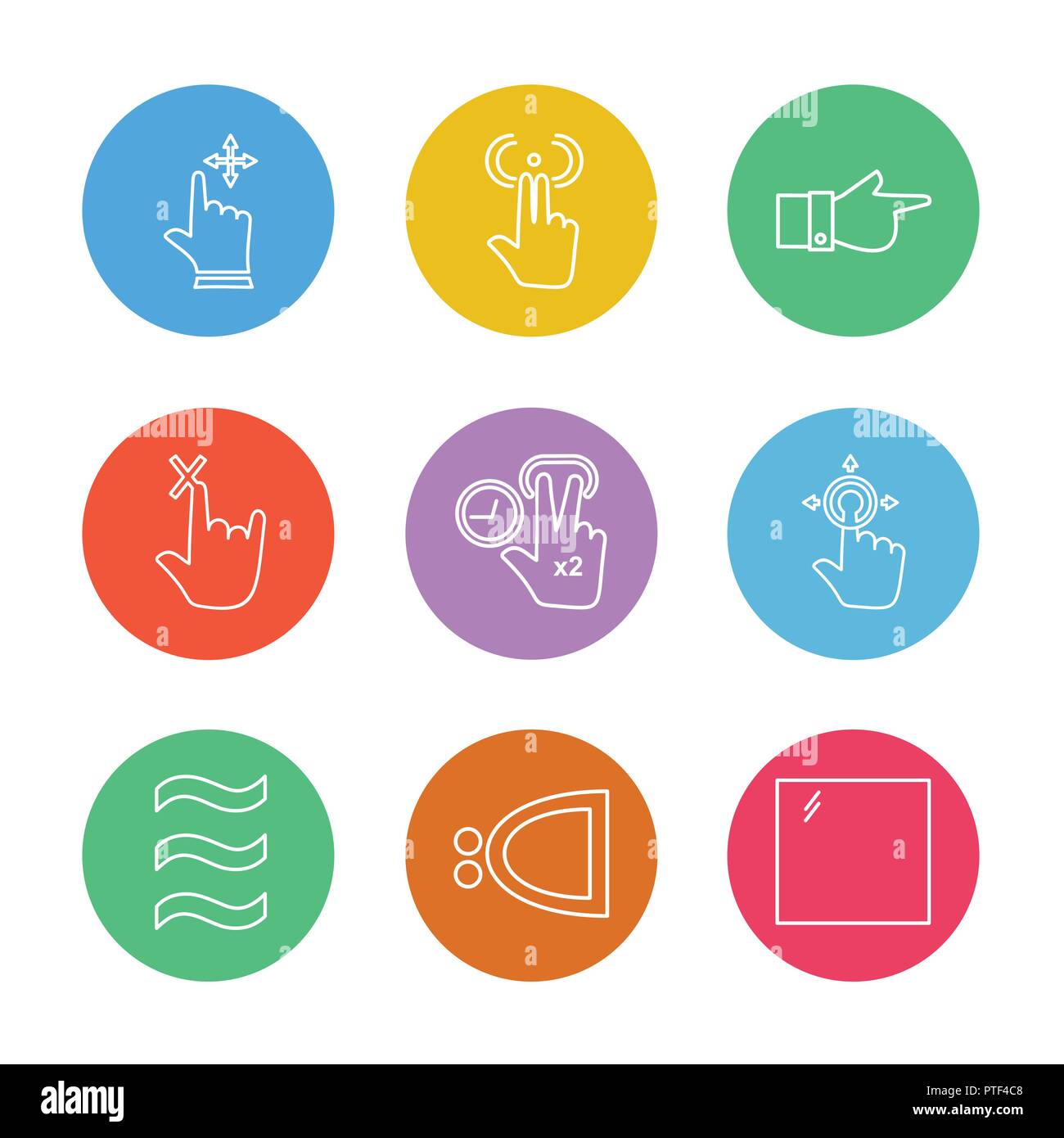 hands , pointer , arrows , directions , signs , ui , user interface ...