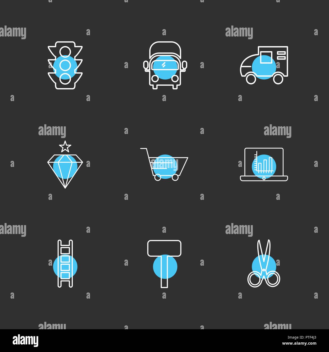 Scissor ladder Stock Vector Images - Alamy