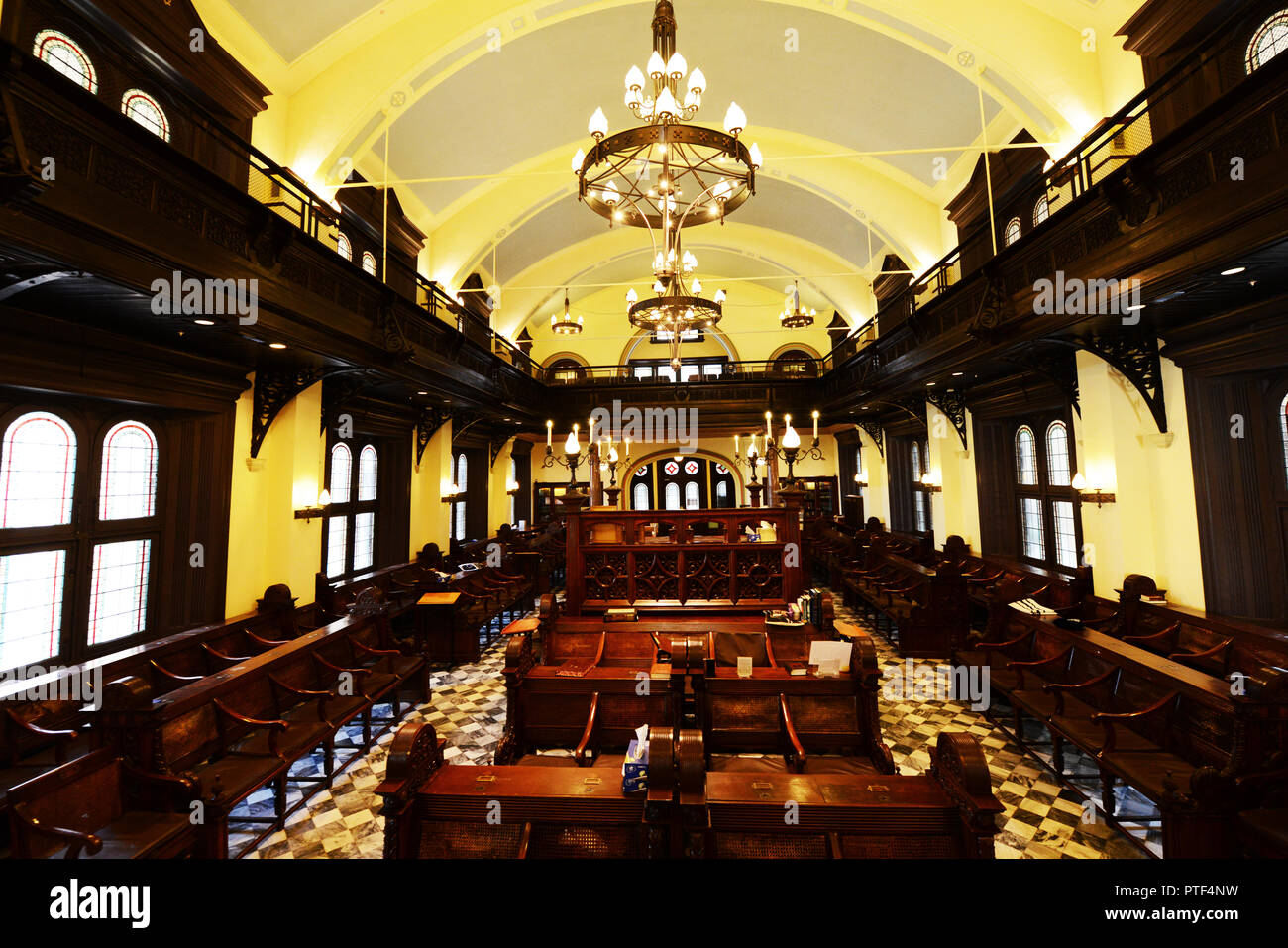 Ohel Leah Synagogue in Hong Kong Stock Photo - Alamy