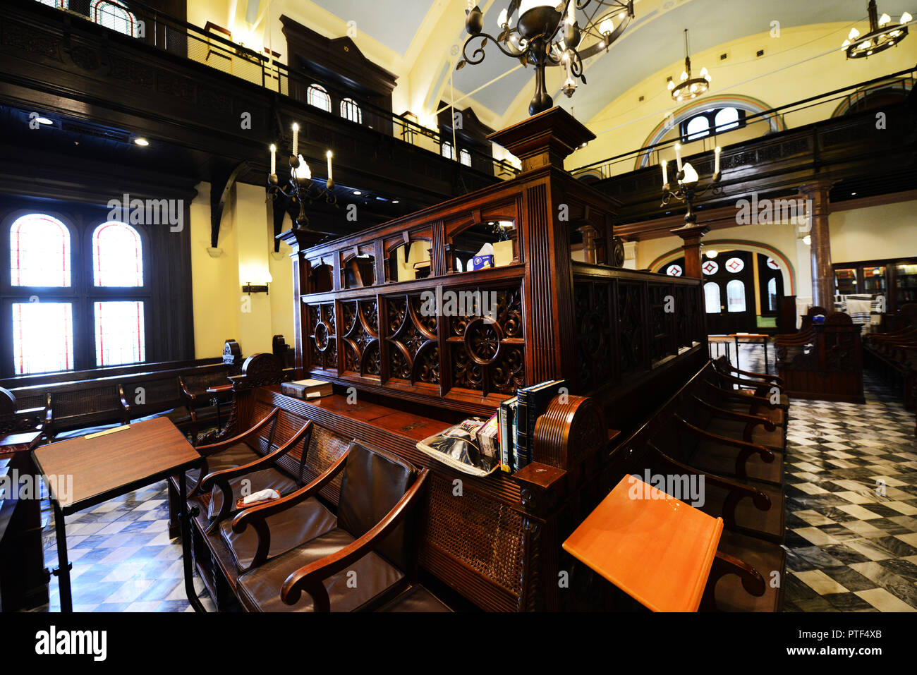 Ohel Leah Synagogue in Hong Kong Stock Photo - Alamy
