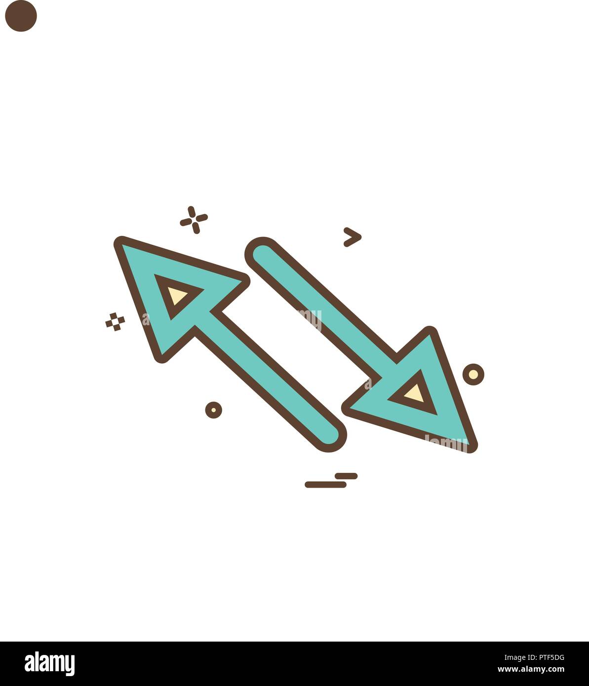 Two way movement Stock Vector Images - Alamy