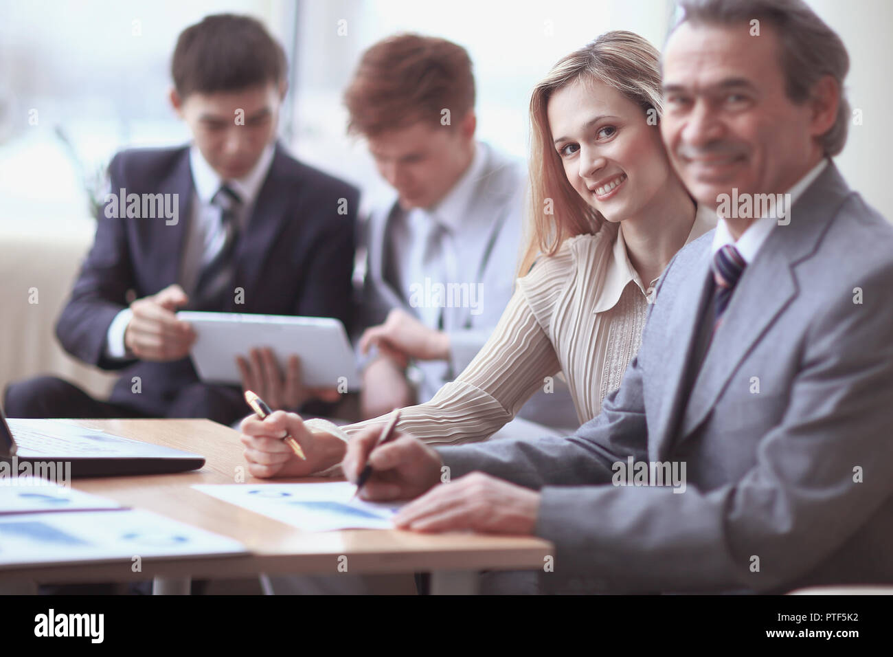 Boss and assistant hi-res stock photography and images - Alamy