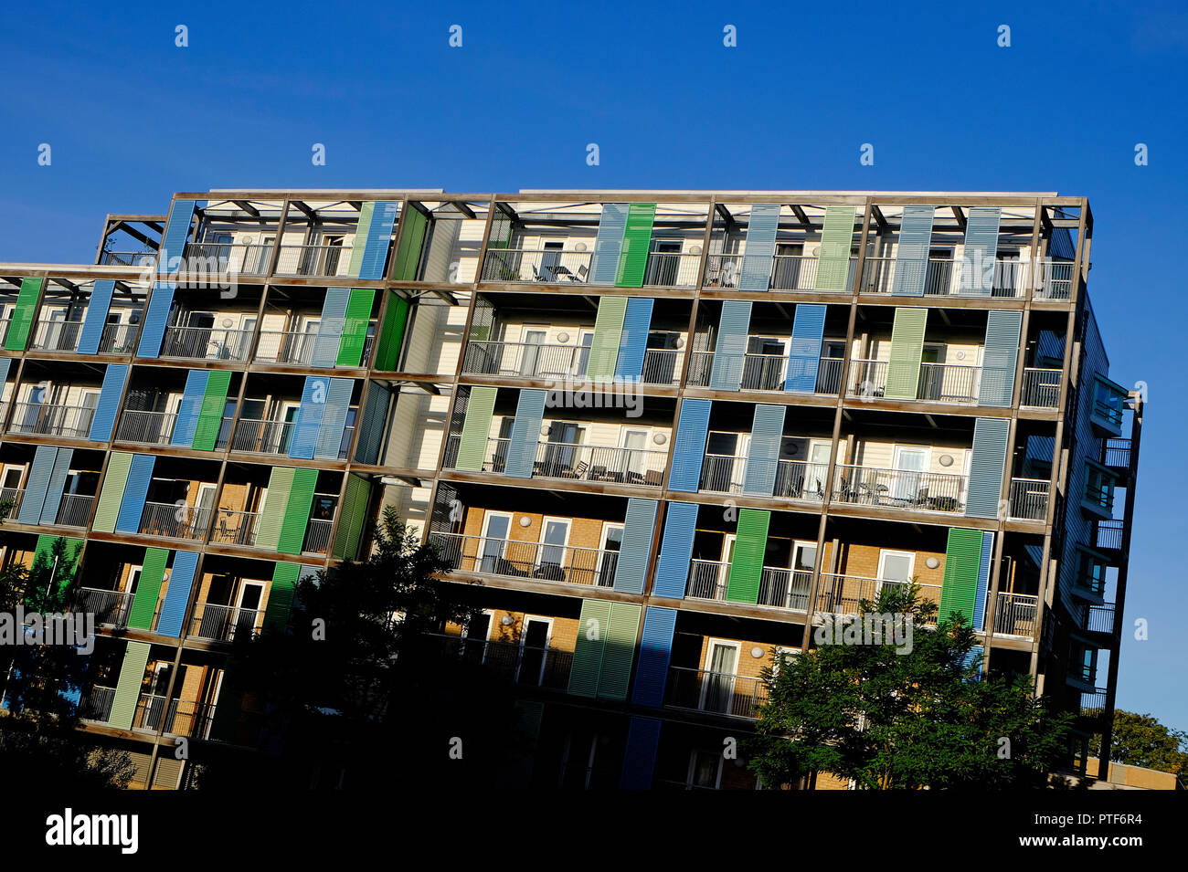 modern apartment building, cambridge, england Stock Photo - Alamy