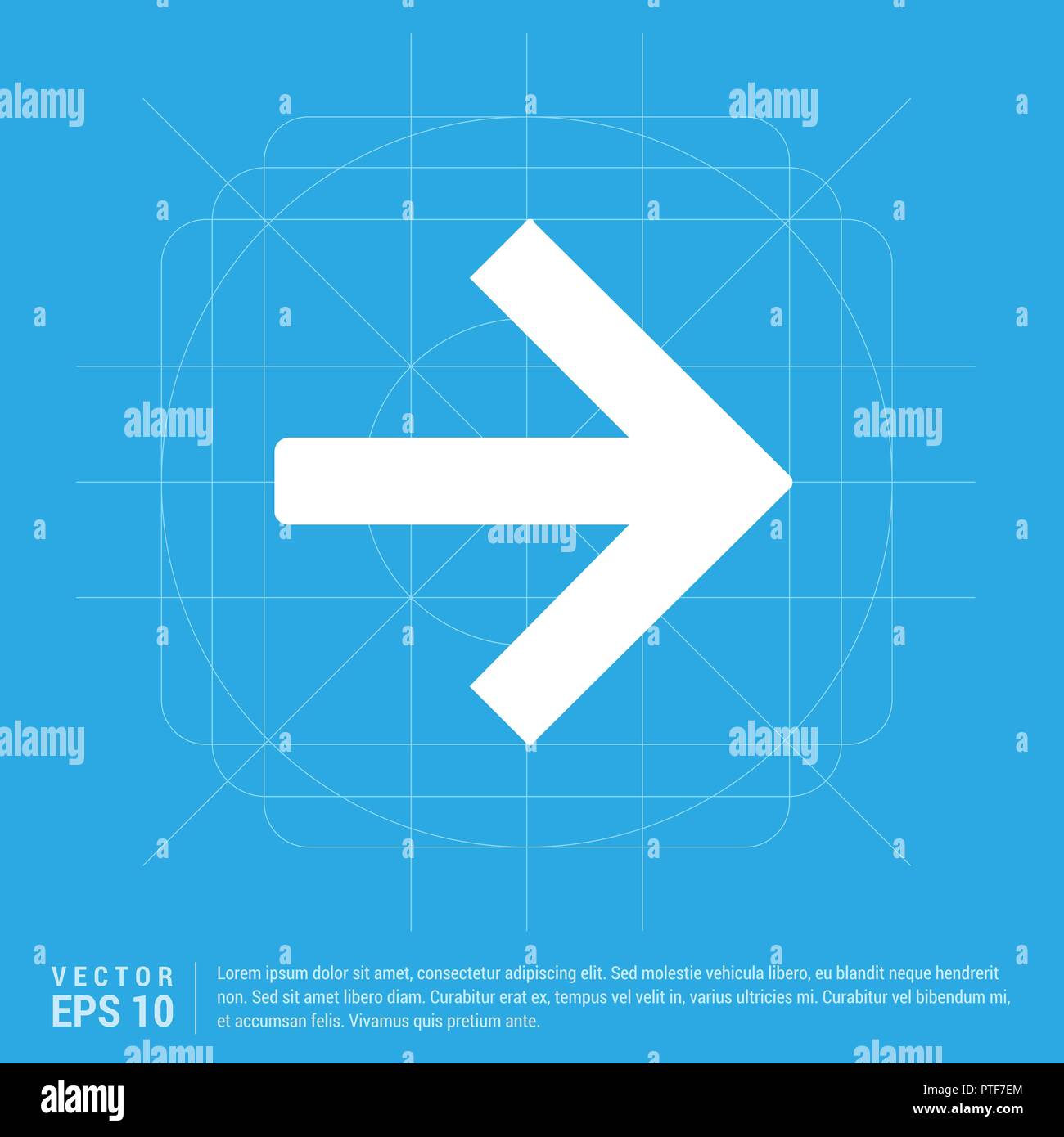 Next Arrow Icon Stock Vector Image & Art - Alamy