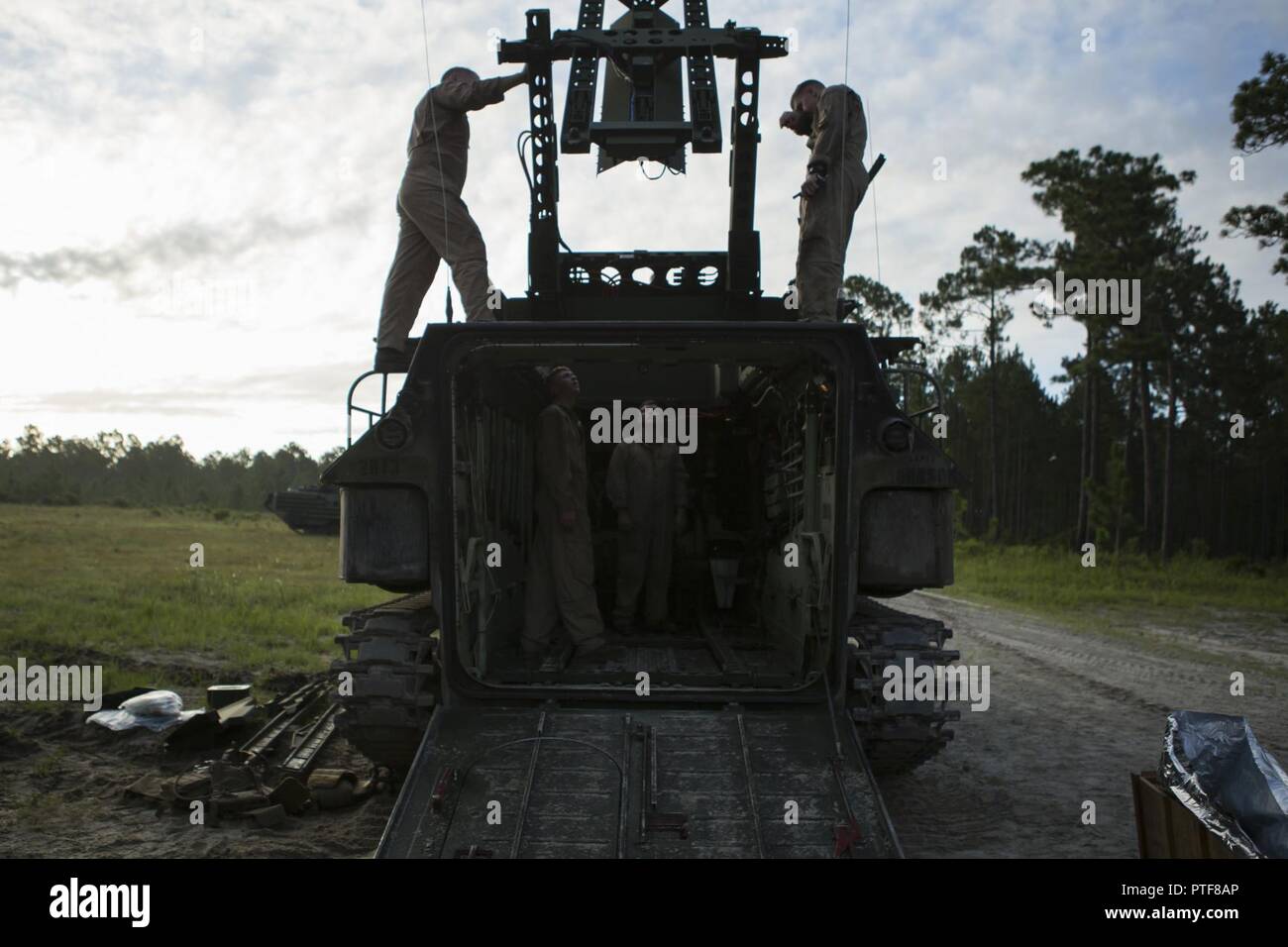 Mine clearing line charges hi-res stock photography and images - Alamy
