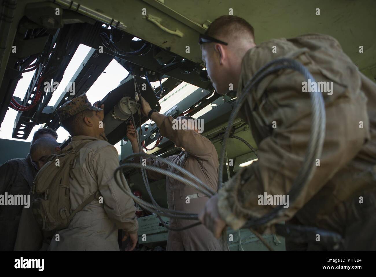 U.S. Marines with 2nd Assault Amphibian Battalion, 2nd Marine Division ...