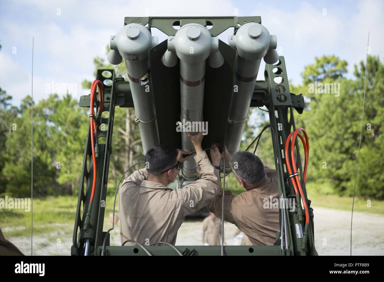 Mine clearing line charges hi-res stock photography and images - Alamy