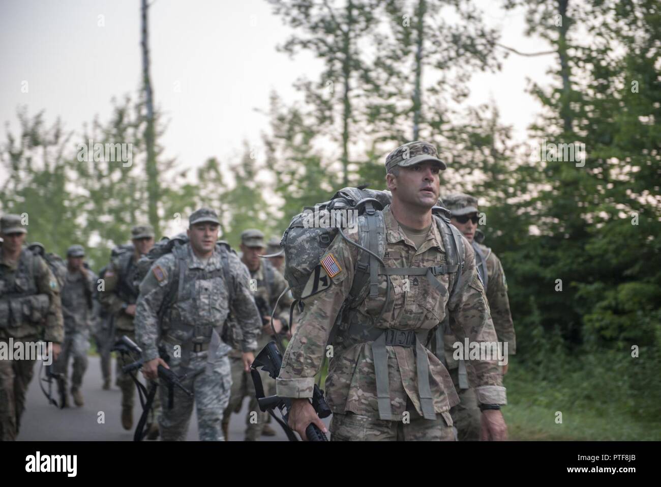 Sgt. 1st Class Daniel Ash, an infantryman with D Co., 1st Battalion ...