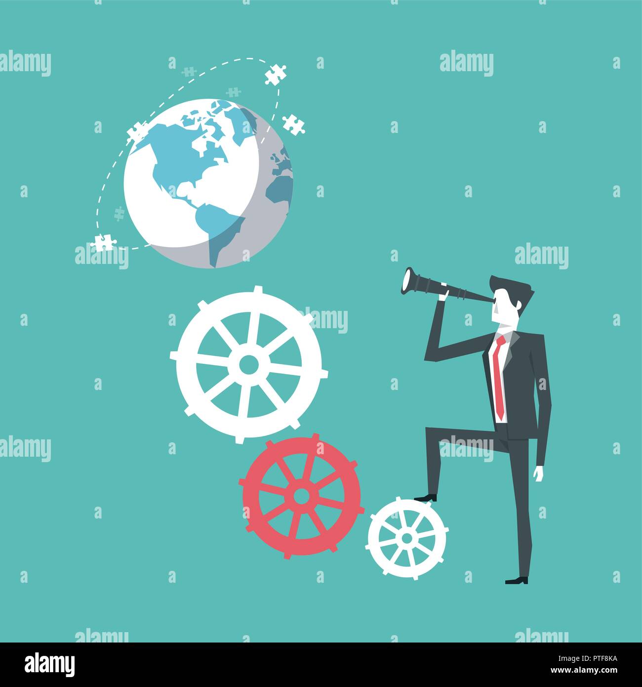 business leader and visionary Stock Vector Image & Art - Alamy