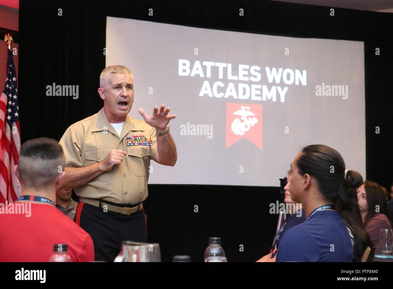 Major Gen. Paul Kennedy, the commanding general of Marine Corps ...
