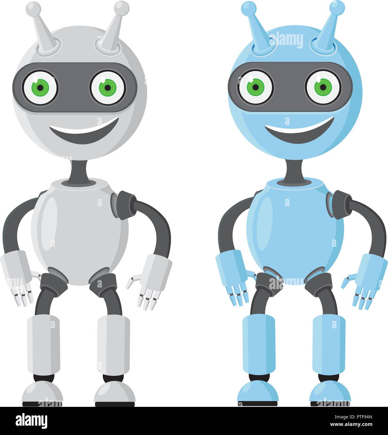 The mechanical robot Stock Vector Image & Art - Alamy
