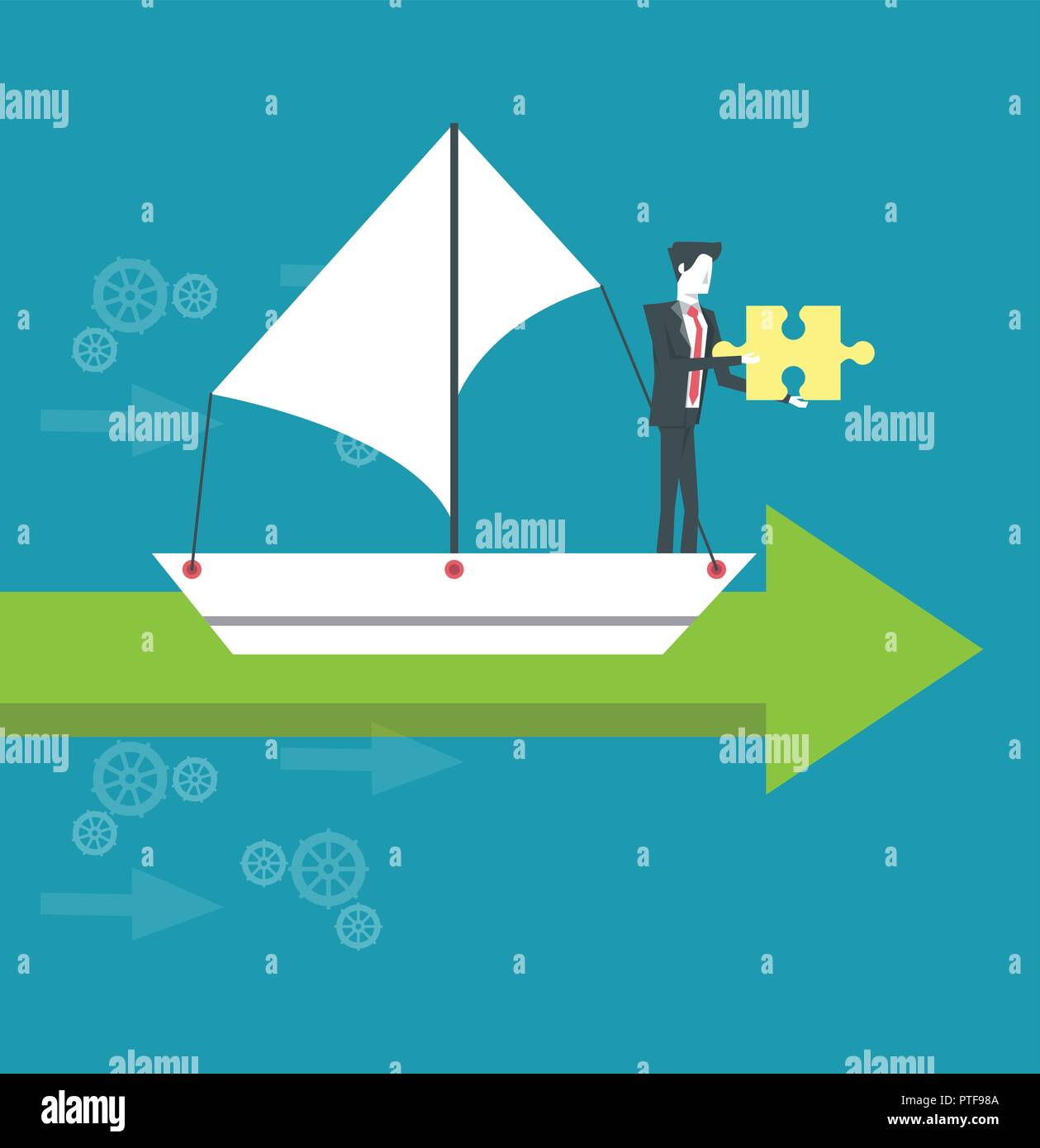 Logistics technology solutions Stock Vector Images - Alamy