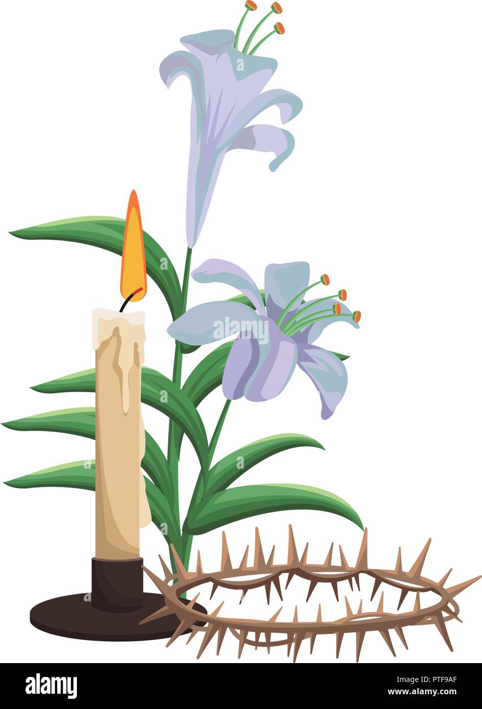 Christian elements and symbols Stock Vector Image & Art - Alamy