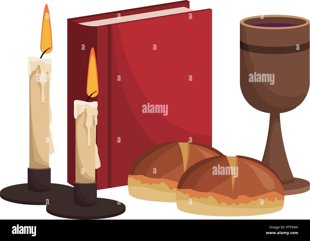 Christian elements and symbols Stock Vector Image & Art - Alamy