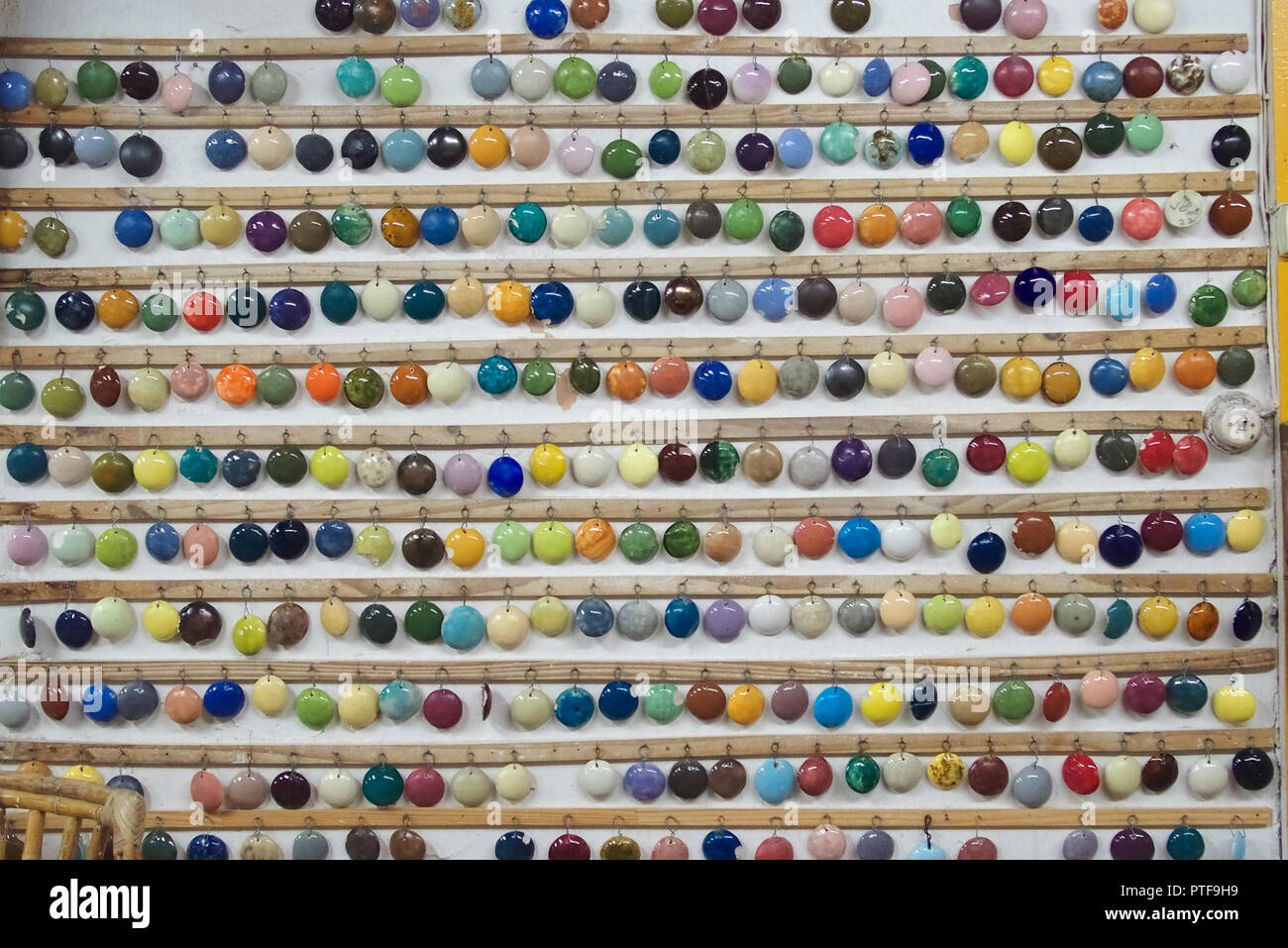 Ceramic colors expo and demo. types of colours to make ceramic Stock ...