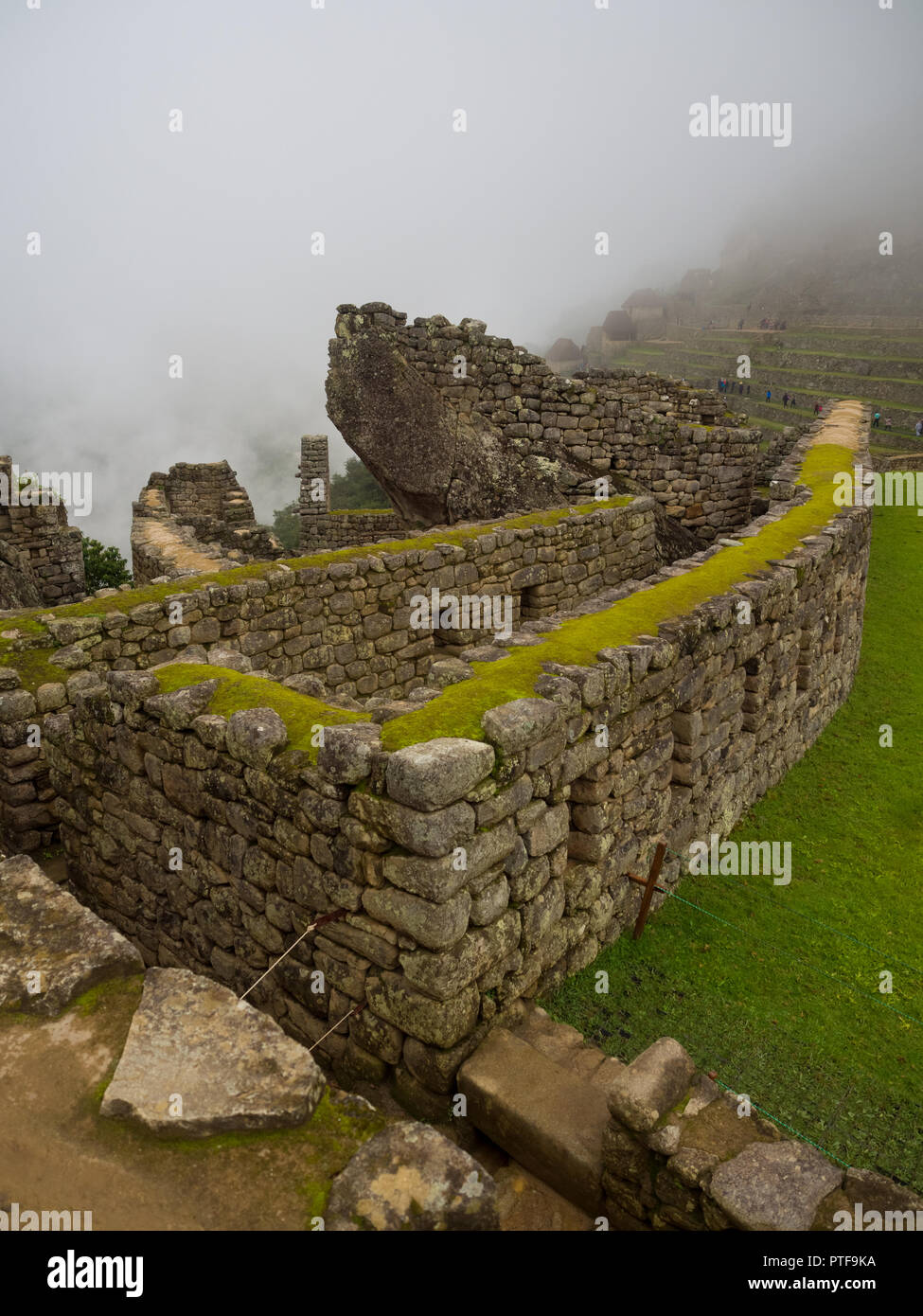 View of the Lost Incan City of Machu Picchu near Cusco, Peru Stock ...