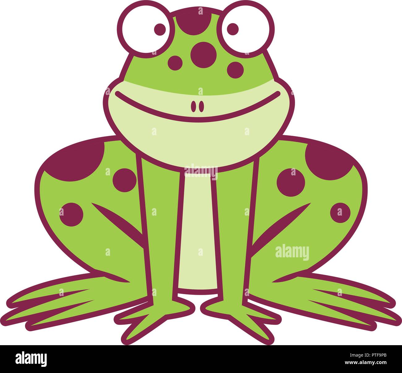 Bullfrog eye Stock Vector Images - Alamy