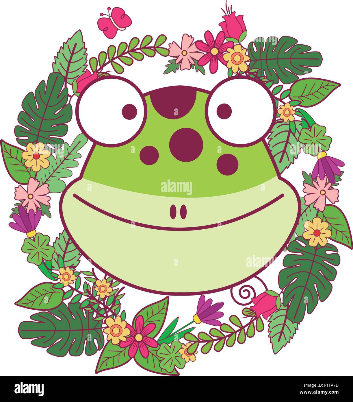 Leapfrog Frog Stock Vector Images - Alamy