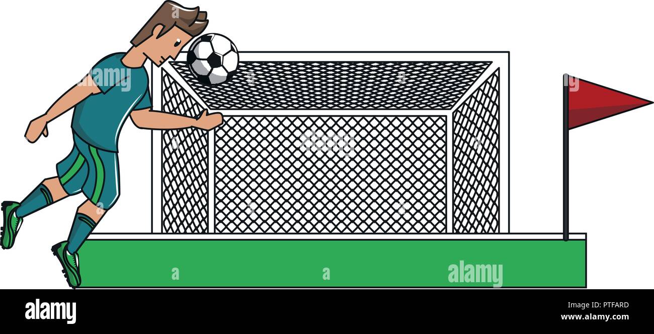 Soccer sport game cartoons Stock Vector Image & Art - Alamy