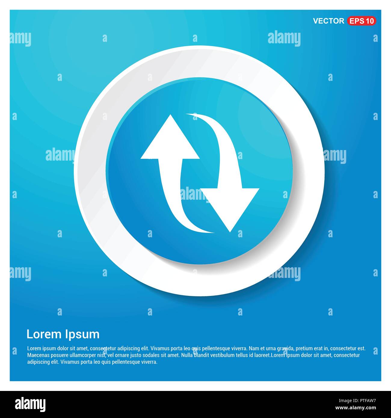 2 side arrow Icon Stock Vector Image & Art - Alamy