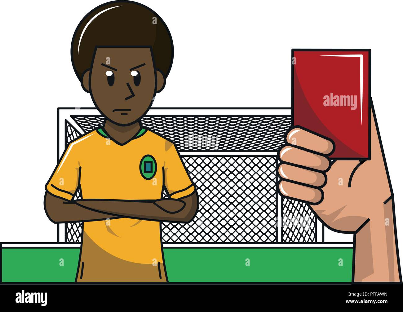 Soccer sport game cartoons Stock Vector Image & Art - Alamy