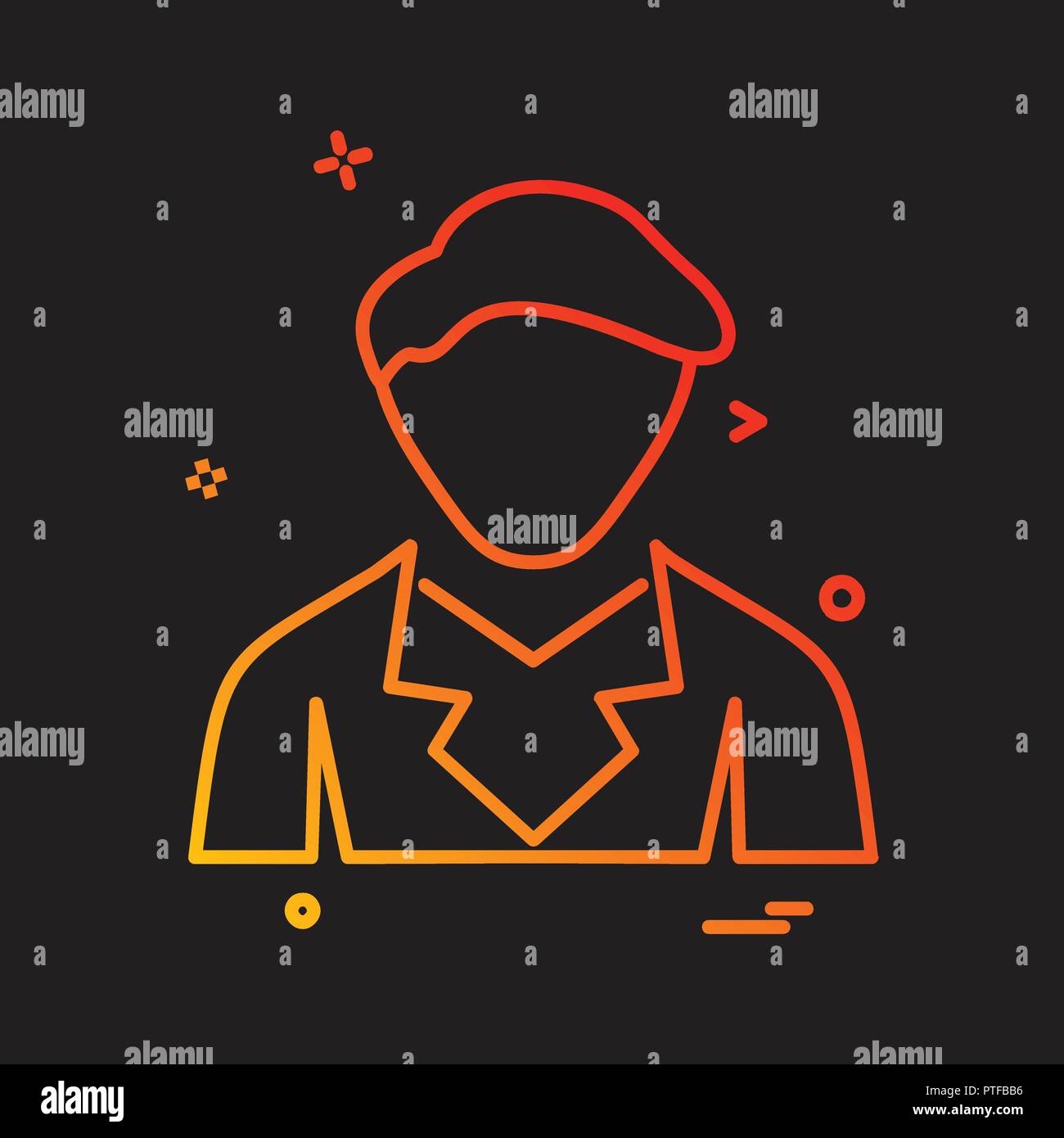 Avatar icon design vector Stock Vector Image & Art - Alamy