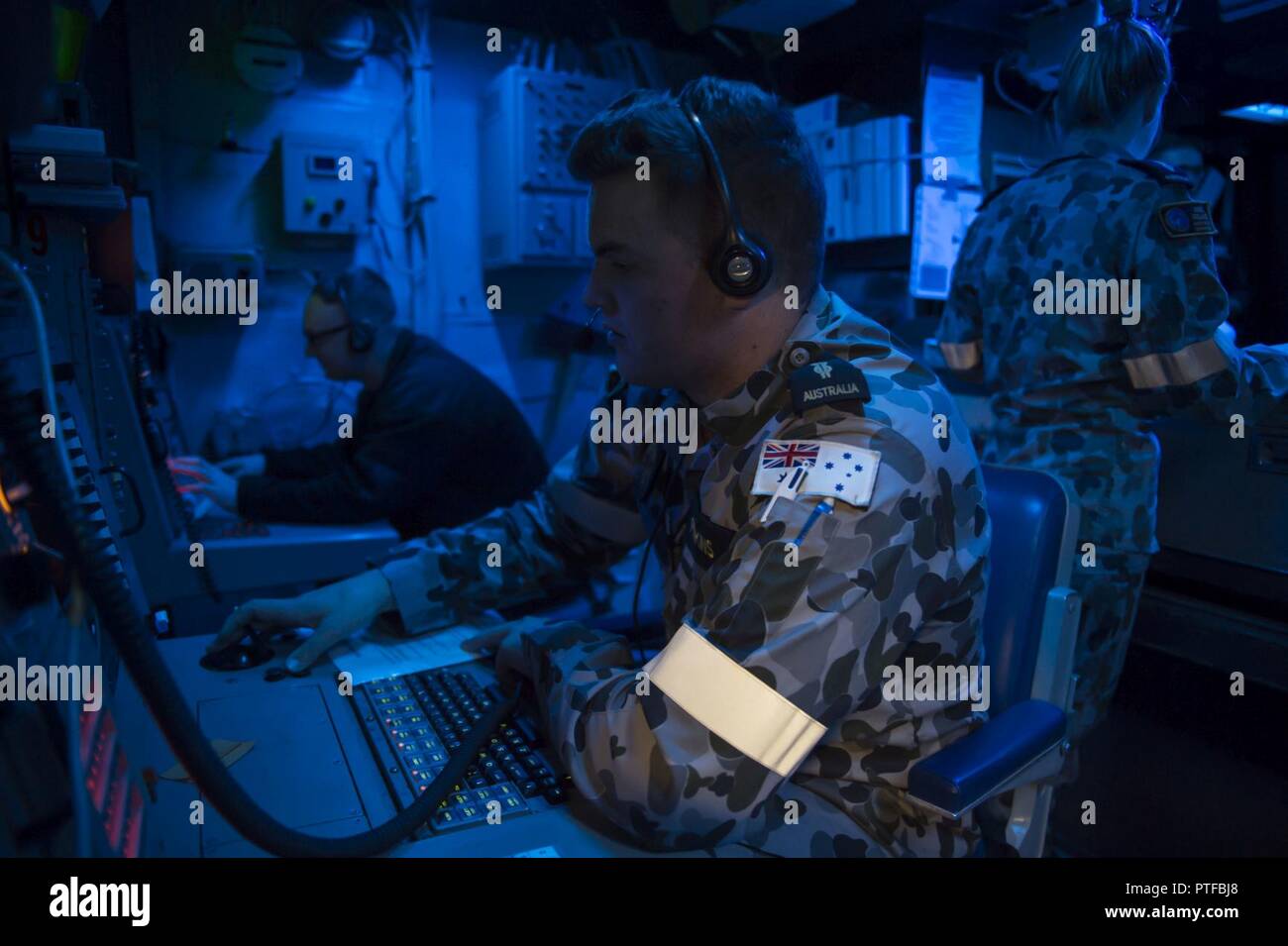 CORAL SEA (July 7, 2017) Royal Australian Navy Sailor Able Seaman ...