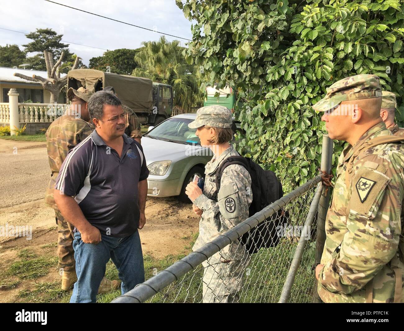 Maj. Kimberly Yore (center), an Army vet from Joint Base Lewis-McChord ...