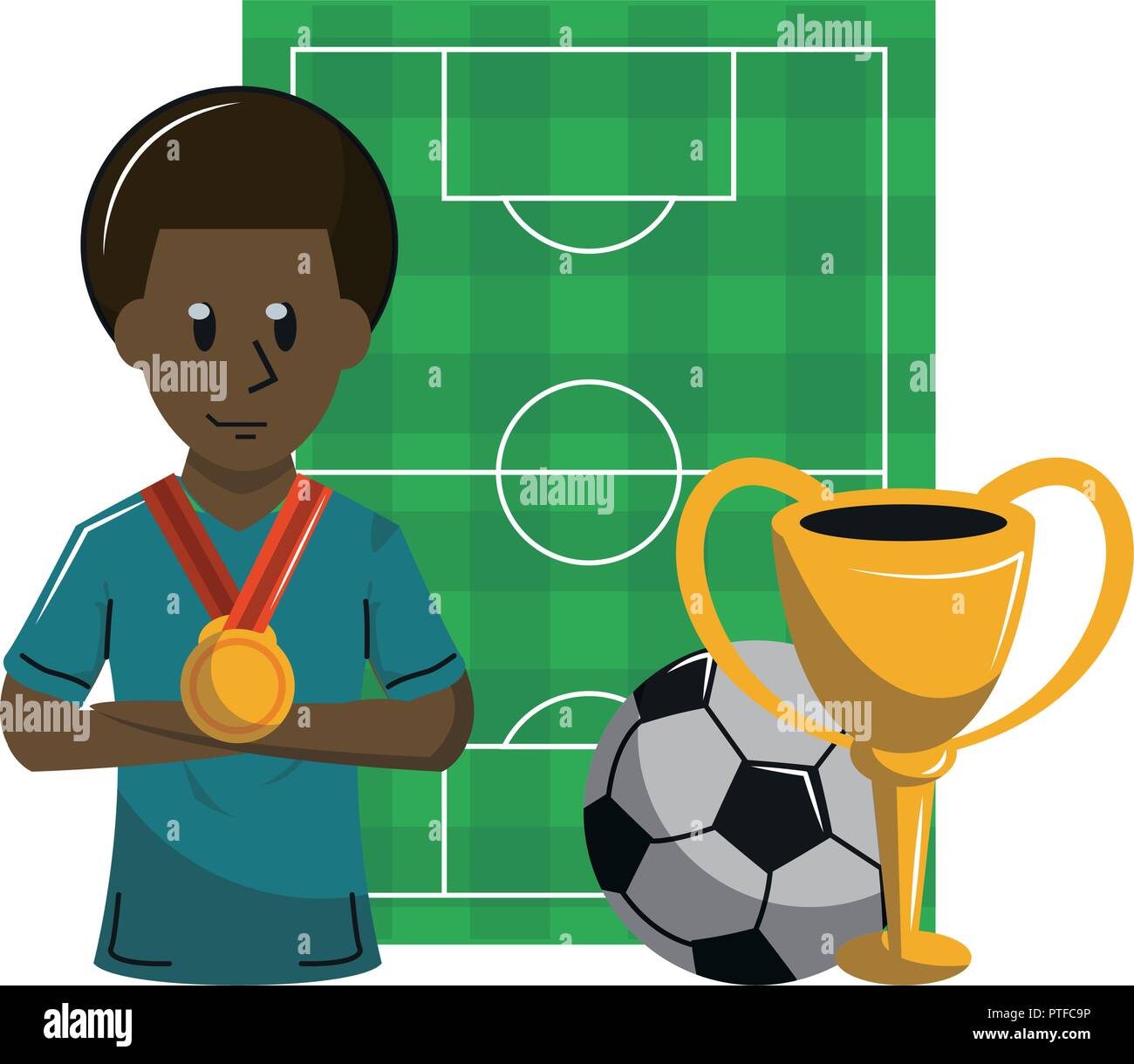 Soccer sport game cartoons Stock Vector Image & Art - Alamy