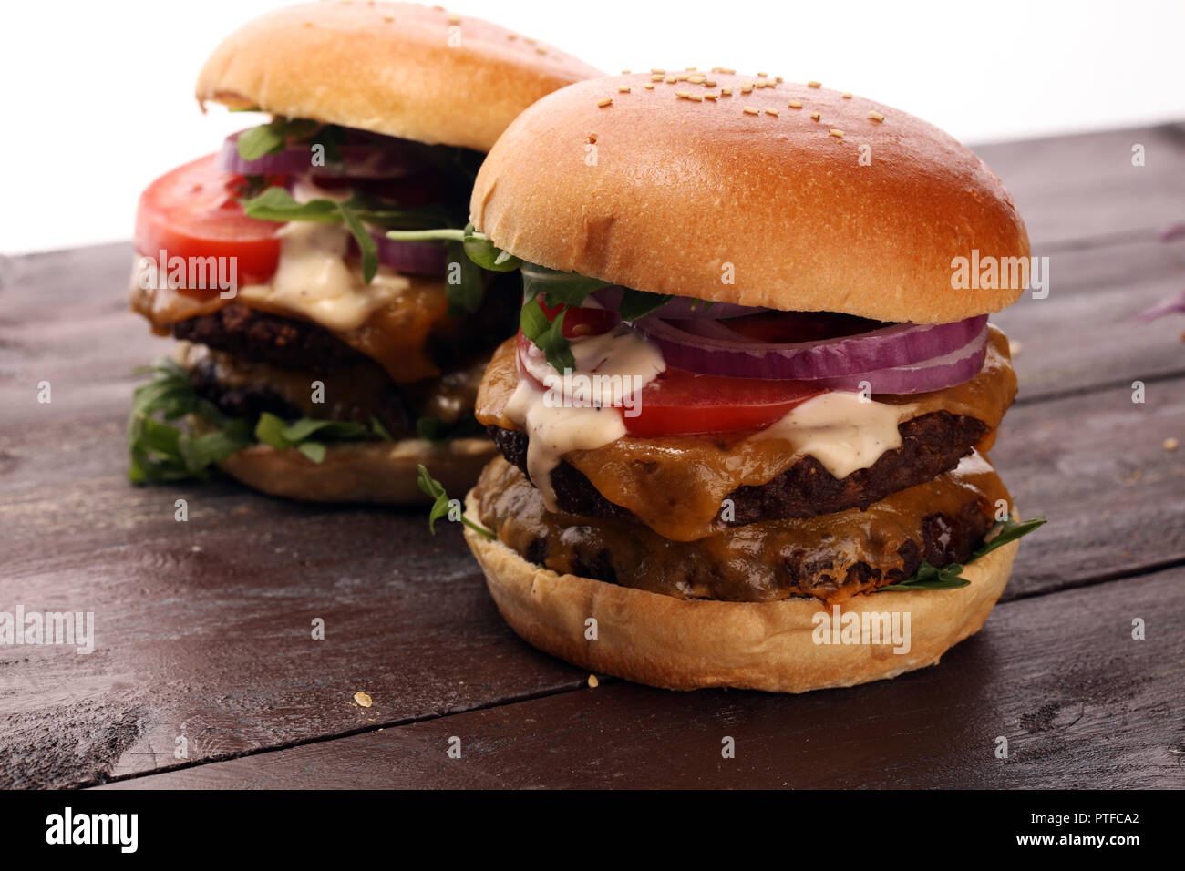 Angus burger hi-res stock photography and images - Alamy