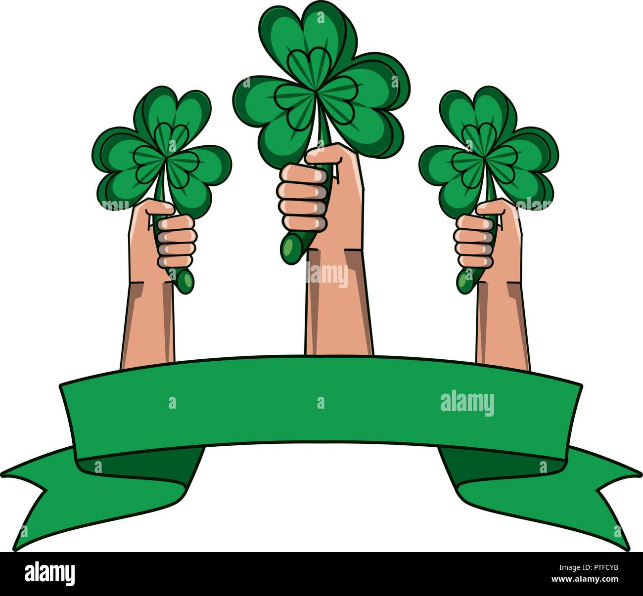 Saint patricks irish cartoons Stock Vector Image & Art - Alamy