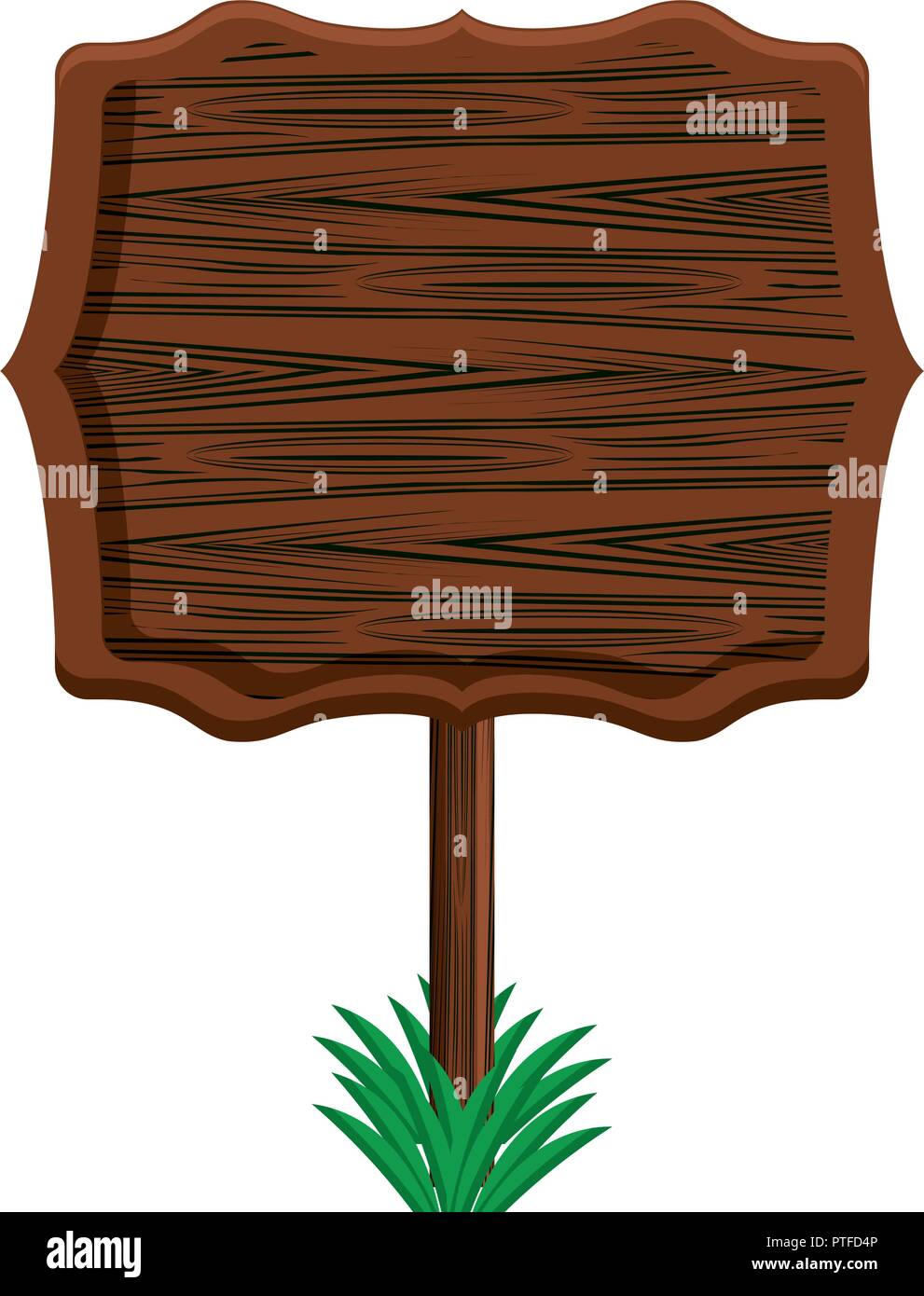 Blank wooden sign Stock Vector Image & Art - Alamy