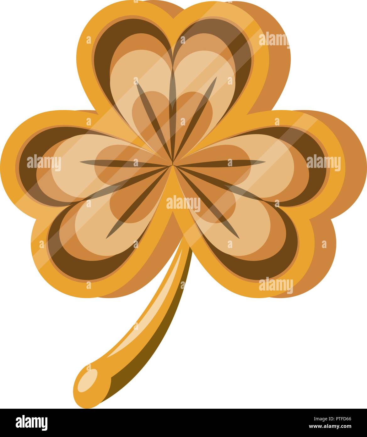 Clover irish symbol Stock Vector Image & Art - Alamy
