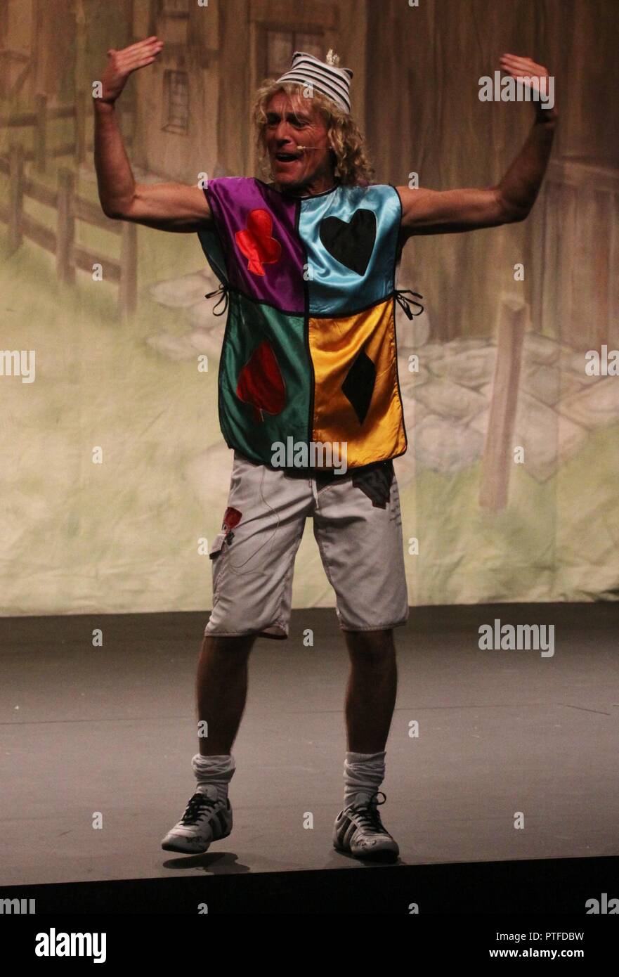 Liverpool,Uk Tv Star Jonathon Morris stars in christmas Pantomime at ...