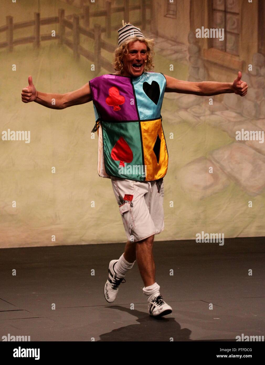 Liverpool,Uk Tv Star Jonathon Morris stars in christmas Pantomime at ...