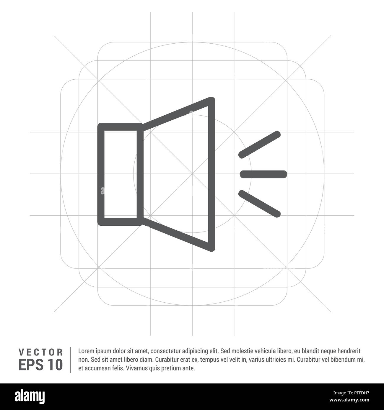 Sound volume icon Stock Vector Image & Art - Alamy