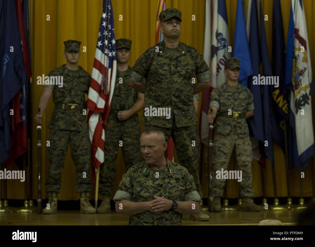Lt. Gen. Lawrence Nicholson, the III Marine Expeditionary Force ...