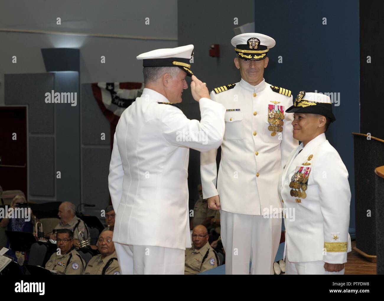 CHRISTI, Texas (July 20, 2017) Rear Adm. Bette Bolivar, commander, Navy ...