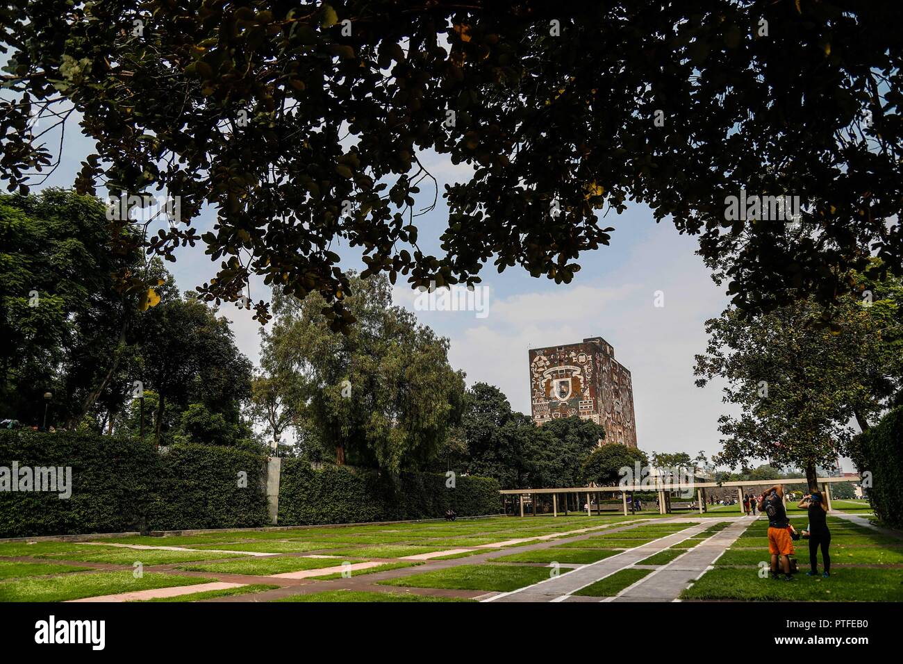 National Autonomous University of Mexico. esplanade of the UNAM rectory ...