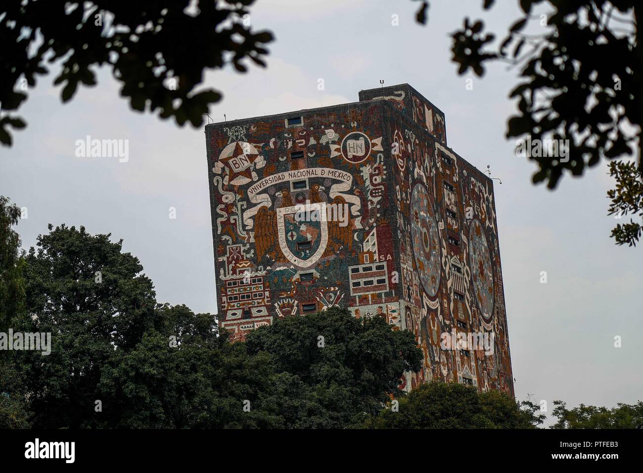 National Autonomous University of Mexico. esplanade of the UNAM rectory ...