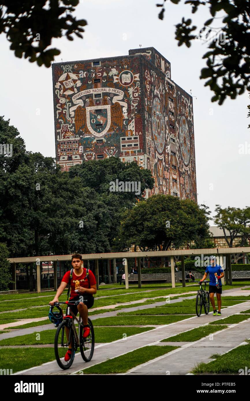 National Autonomous University of Mexico. esplanade of the UNAM rectory ...
