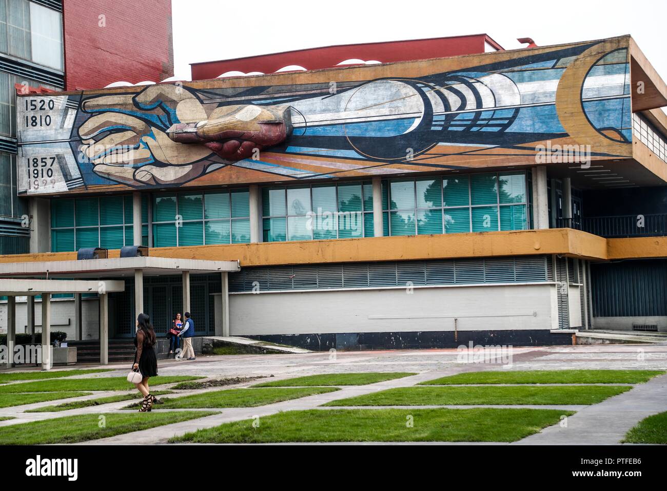 National Autonomous University of Mexico. esplanade of the UNAM rectory ...