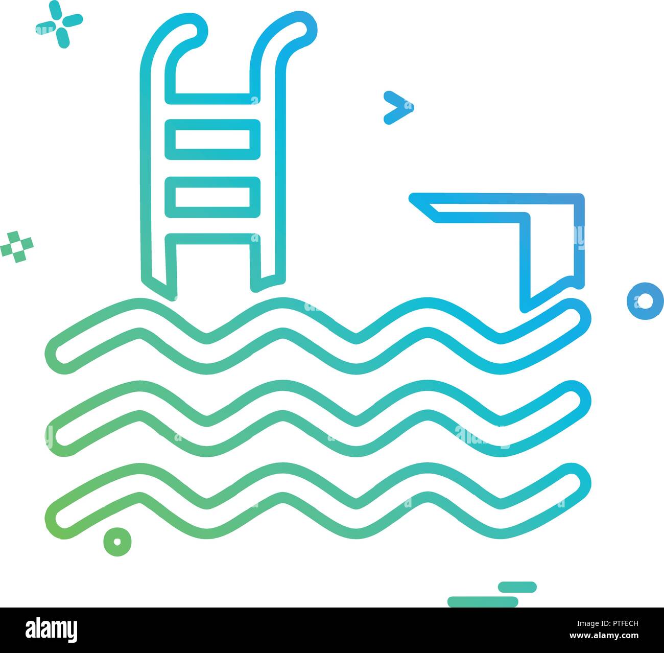 Swimming icon design vector Stock Vector Image & Art - Alamy