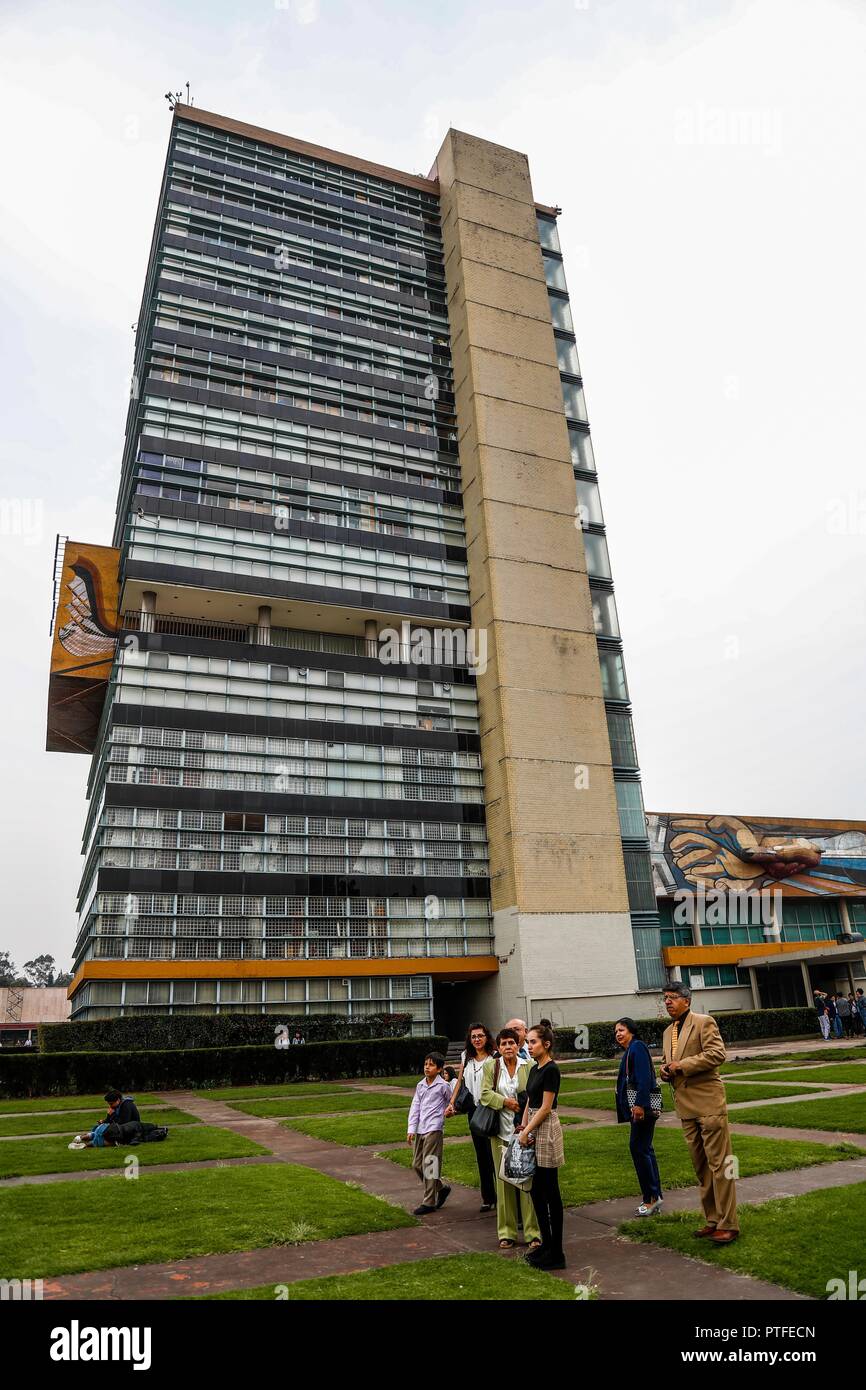 National Autonomous University of Mexico. esplanade of the UNAM rectory ...