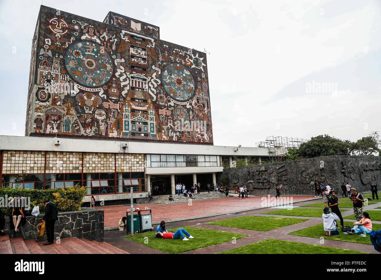 National Autonomous University of Mexico. esplanade of the UNAM rectory ...