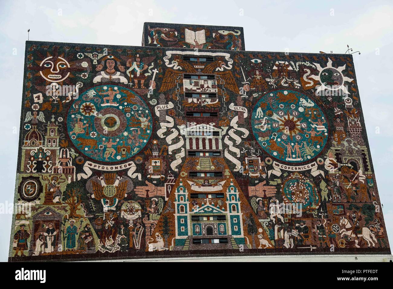 National Autonomous University of Mexico. esplanade of the UNAM rectory ...