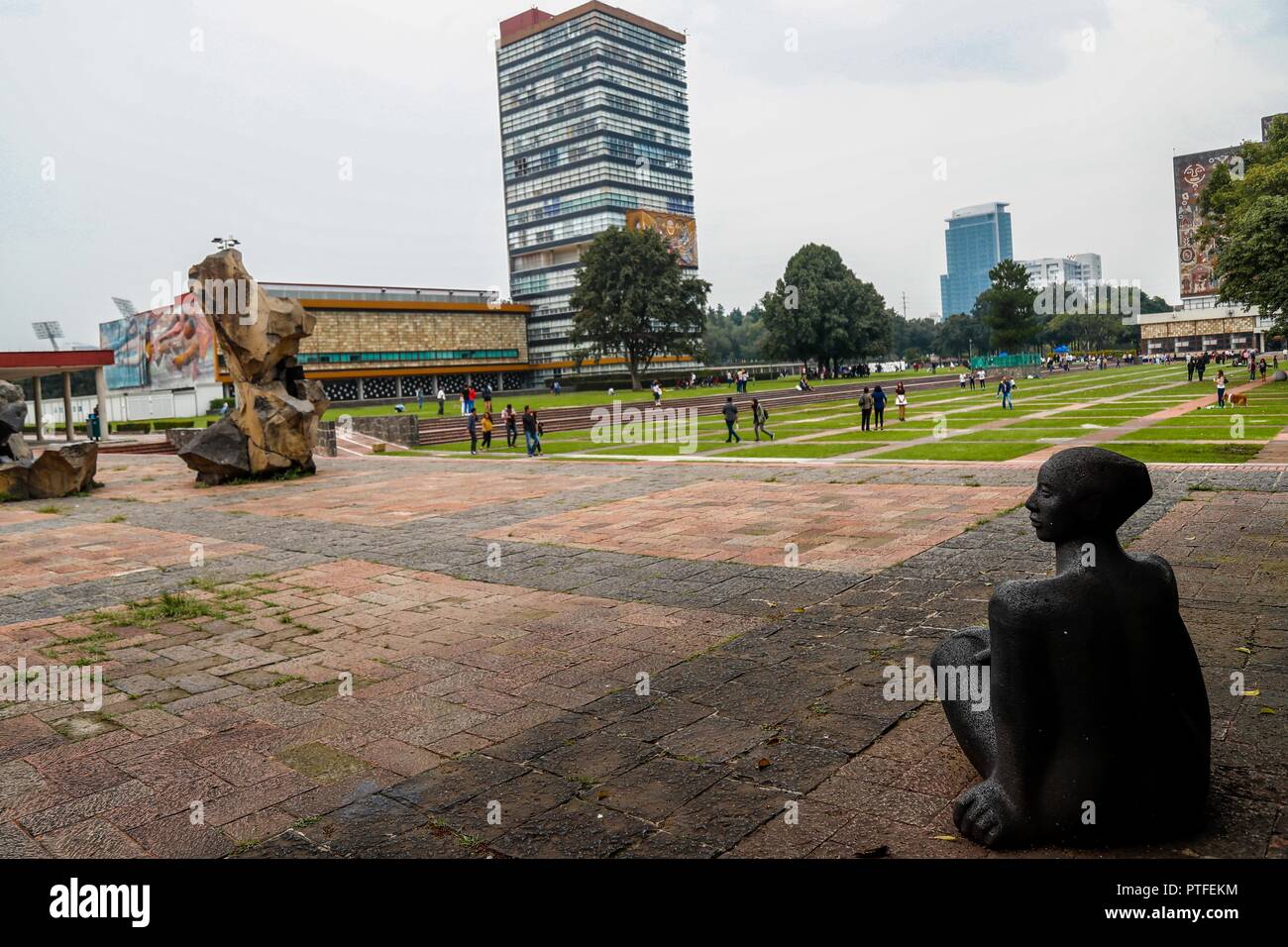 National Autonomous University of Mexico. esplanade of the UNAM rectory ...